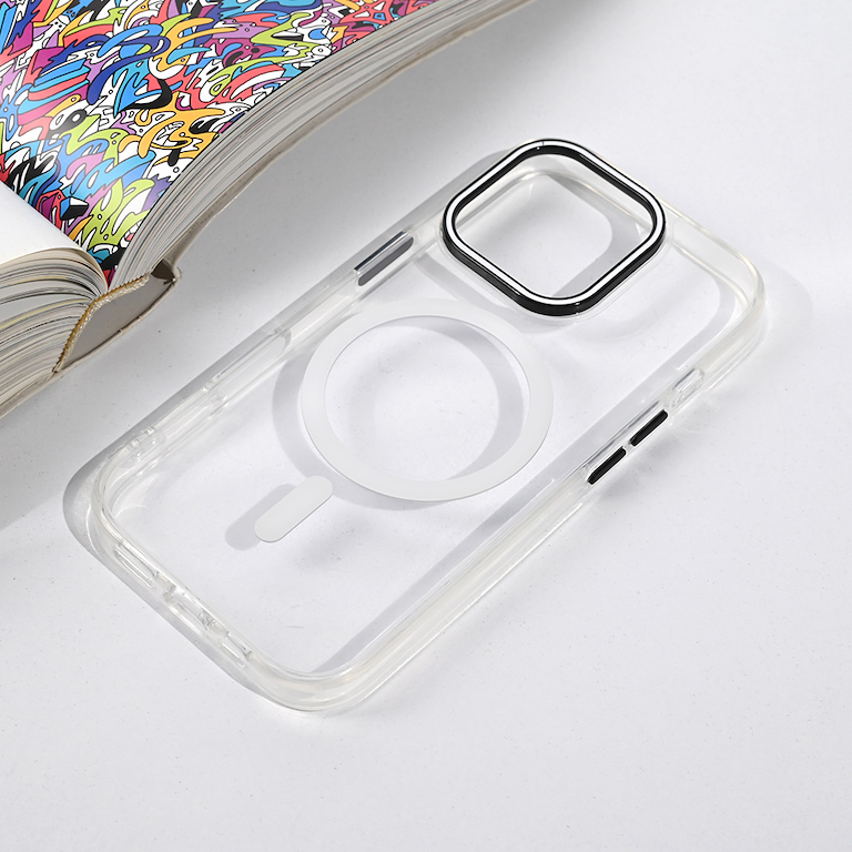 Zastitna maska (futrola) Magsafe Color Pop - iPhone 16 Pro bela