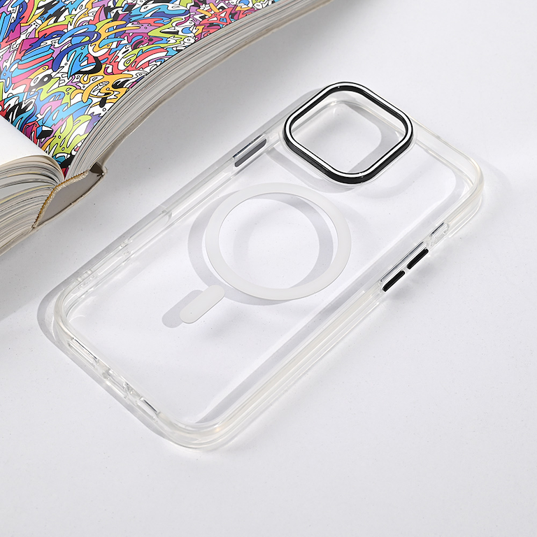 Zastitna maska (futrola) Magsafe Color Pop - iPhone 16 Pro Max 6.9 bela