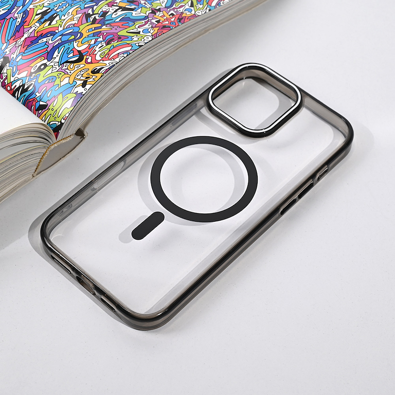 Zastitna maska (futrola) Magsafe Color Pop - iPhone 16 Pro Max 6.9 crna