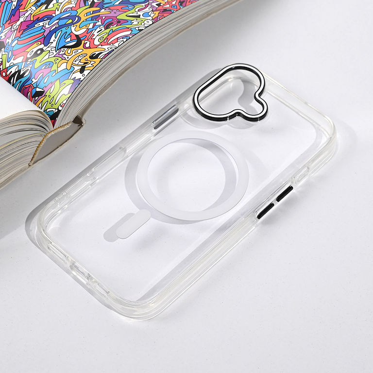 Zastitna maska (futrola) Magsafe Color Pop - iPhone 17 6.3 bela