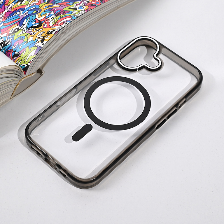 Zastitna maska (futrola) Magsafe Color Pop - iPhone 17 6.3 crna