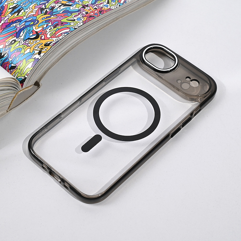 Zastitna maska (futrola) Magsafe Color Pop - iPhone 17 Air crna