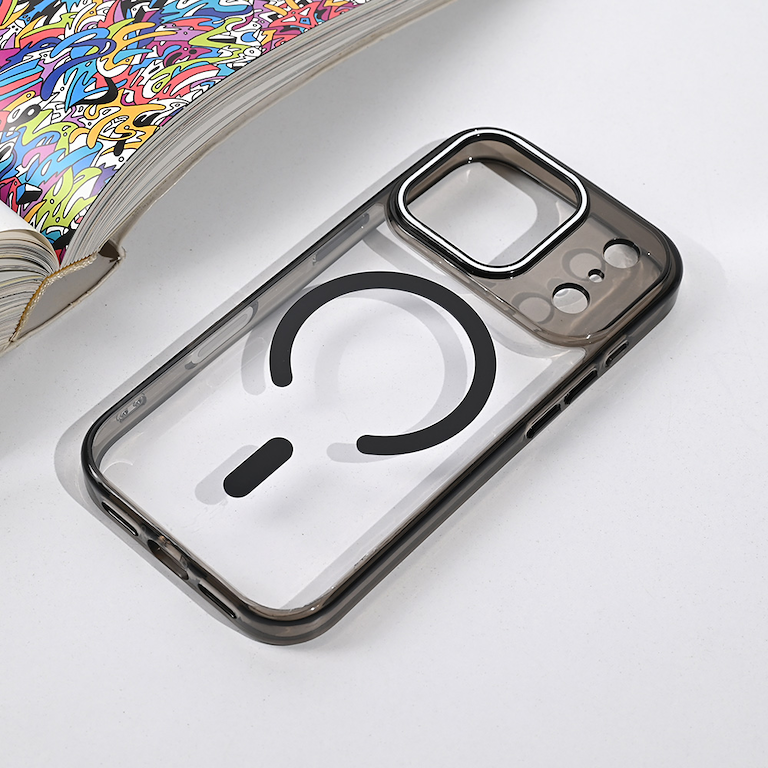 Zastitna maska (futrola) Magsafe Color Pop - iPhone 17 Pro crna
