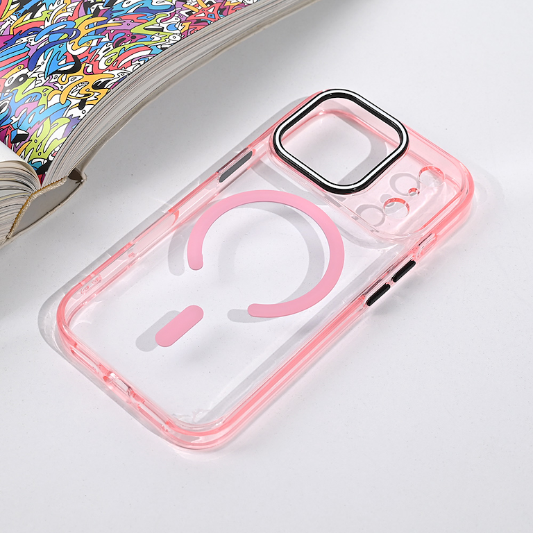 Zastitna maska (futrola) Magsafe Color Pop - iPhone 17 Pro roze