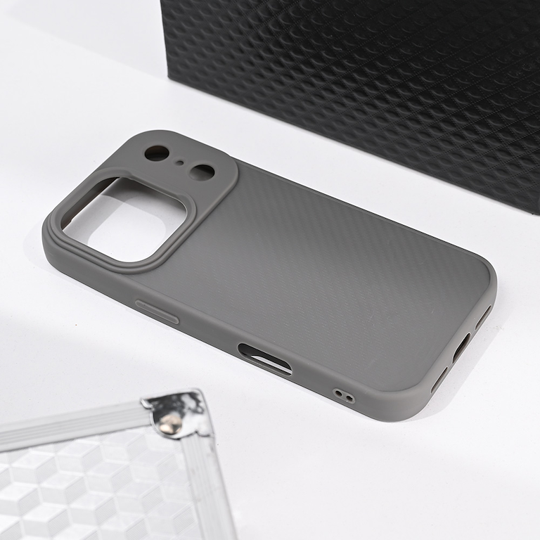 Zastitna maska (futrola) Magsafe Kevlar - iPhone 17 Pro siva