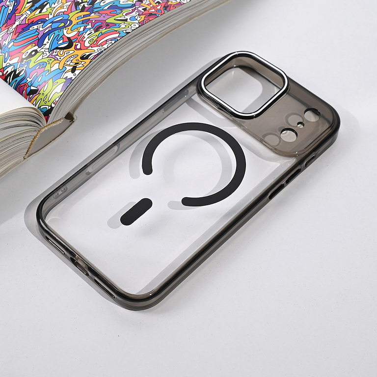Zastitna maska (futrola) Magsafe Color Pop - iPhone 17 Pro Max 6.9 crna