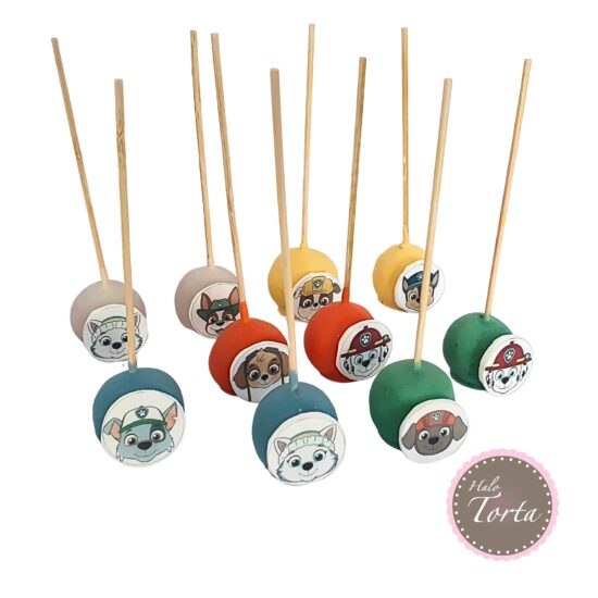 Cake pops Patrolne šape