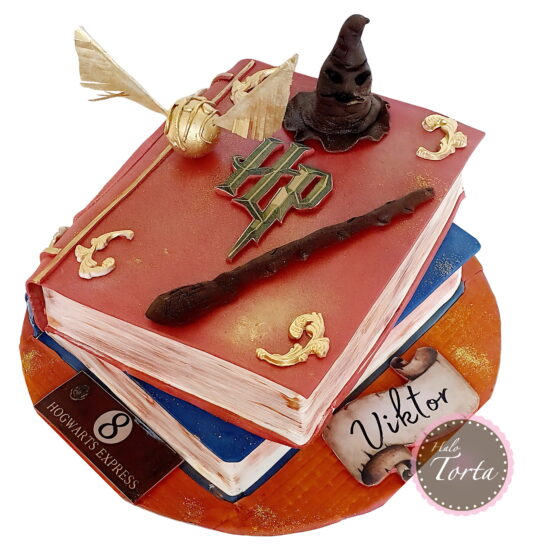 Torta Harry potter knjige