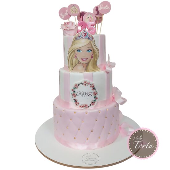 Trospratna torta Barbika