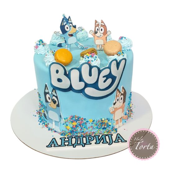 Bluey & Bingo torta