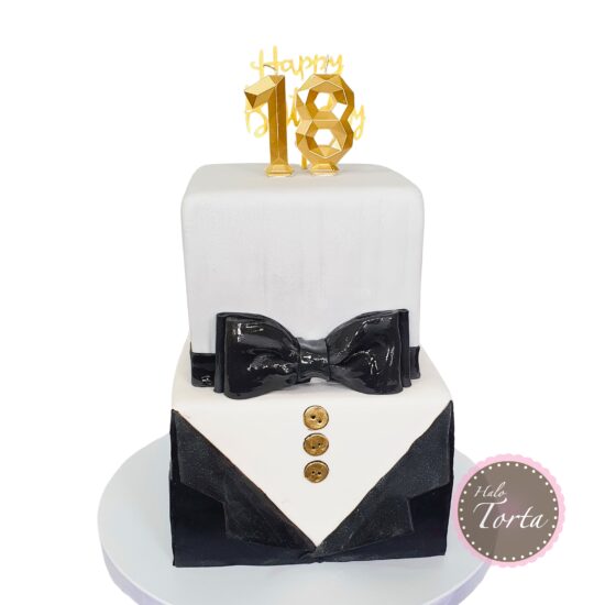 Odelo torta za 18. rođendan