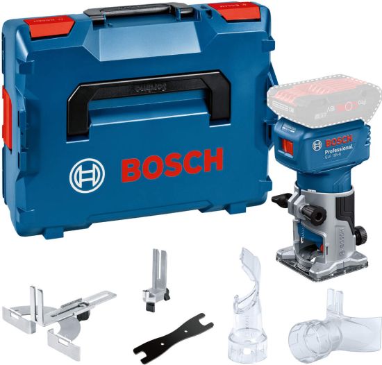 Bosch GLF 18V-8 akumulatorska glodalica za ivice; Solo, bez baterije i punjača u L-Boxx koferu (06016C6001)