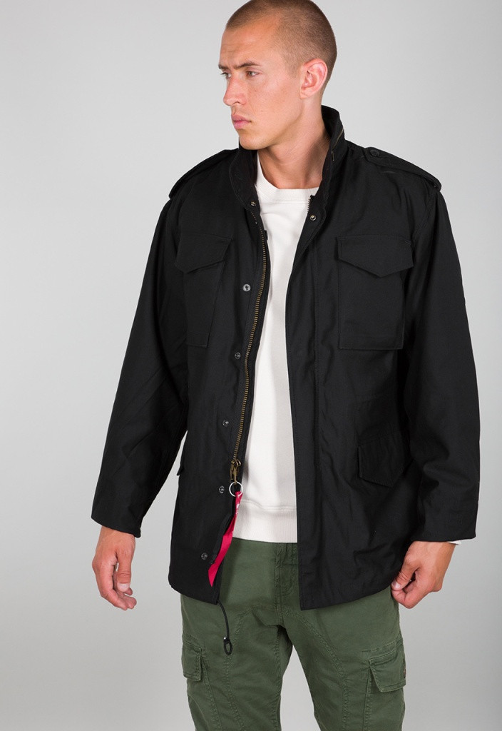 ALPHA INDUSTRIES M65 JAKNA BLACK
