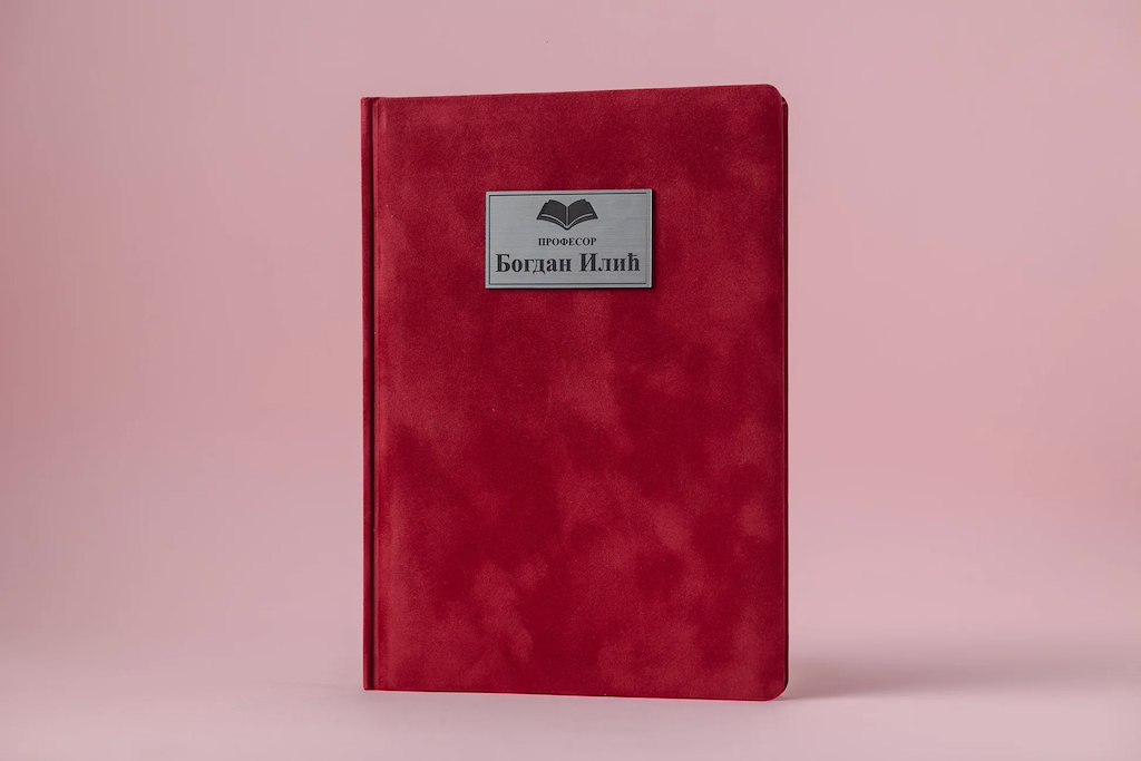 Pliš rokovnik B5 | Velvet Touch