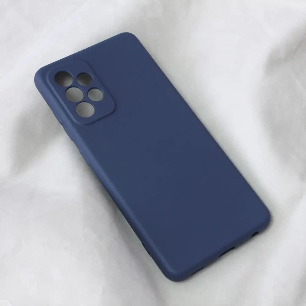 Teracell Maska za Samsung A525F/A526B/A528B Galaxy A52 4G/A52 5G/A52s 5G Soft Velvet, Plava