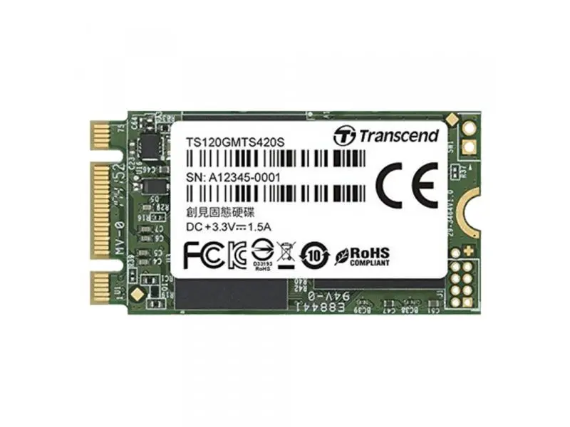 Transcend SSD TS120GMTS420S, 120GB, M.2