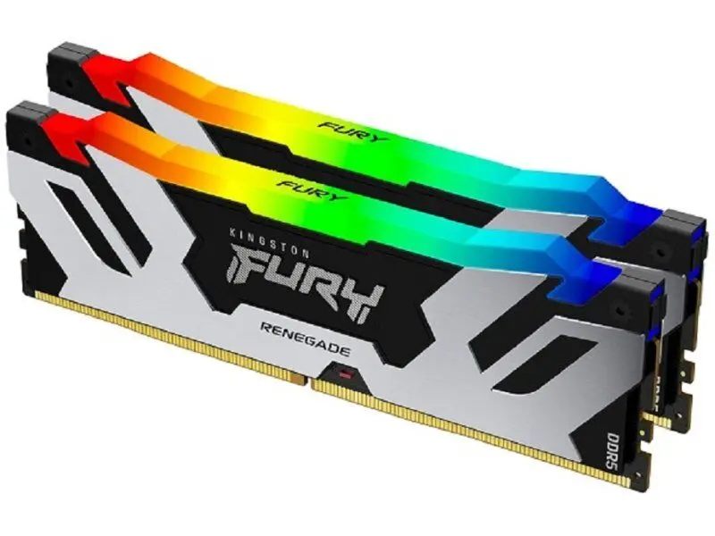 Kingston RAM Memorija FURY Renegade RGB KF588CU42RSAK2-48, CUDIMM, 48GB (2x24), DDR5-8800