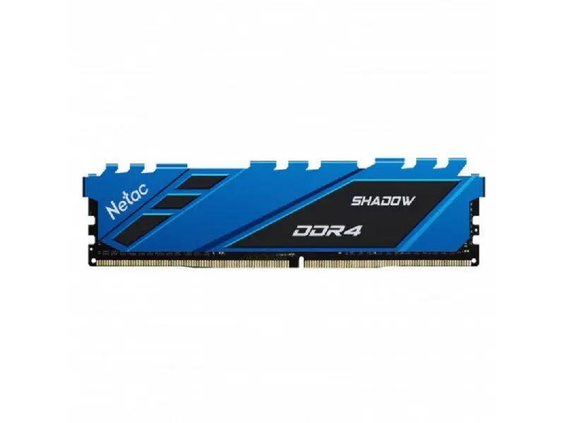 Netac RAM Memorija Shadow C19 Blue NTSDD4P26SP-16B, DIMM DDR4, 16GB, 2666MHz