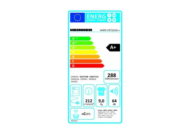 Heinner Mašina za sušenje veša HHPD-V9T1CHA++, Bela