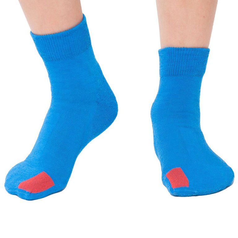 Plus12 – merino barefoot čarape – Plave