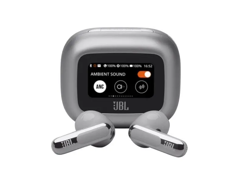 JBL Bežične bubice Live Flex 3, 100dB, Sive