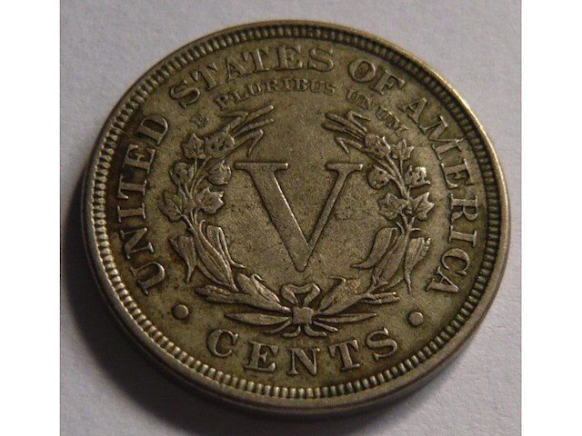 5 Cents `Liberty Nickel` - 1905