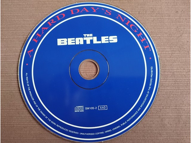 The Beatles - A Hard Day`s Night (bez omota)