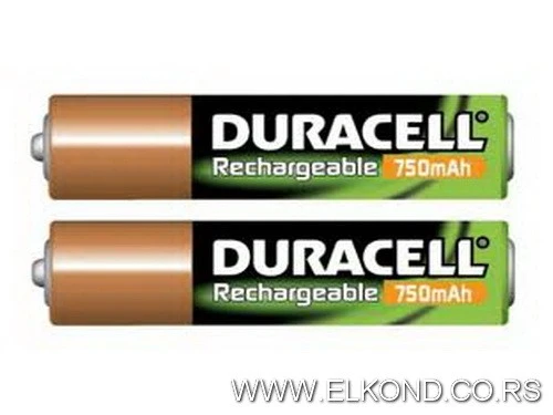 BATERIJA DOPUNJIVE AAA 750mAh 4/1 DURACELL