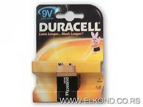 BATERIJA DURACELL BASIC 9V 1/1