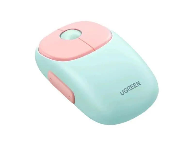 Ugreen Bežični miš MU102, Wifi, BlueTooth, Roze