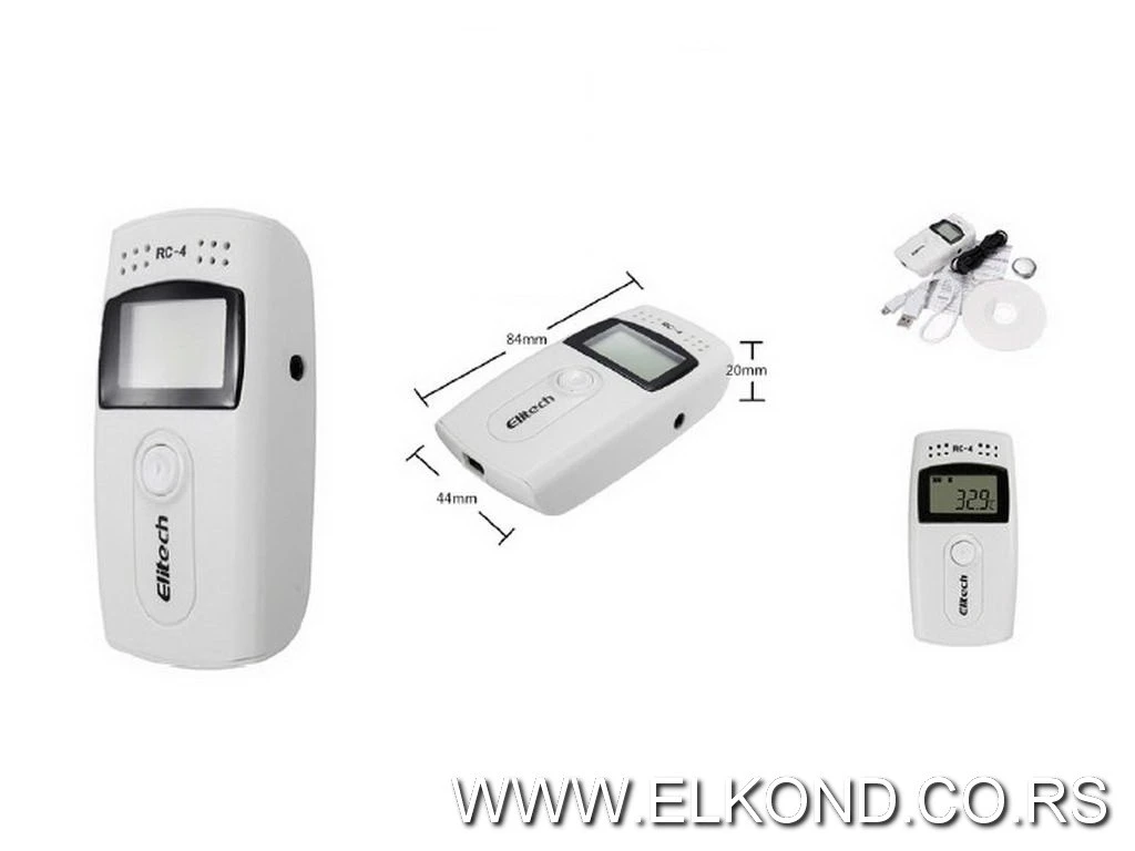 DATA LOGER RC-4 SA USB PRIKLJUČKOM I SA PROGRAMOM