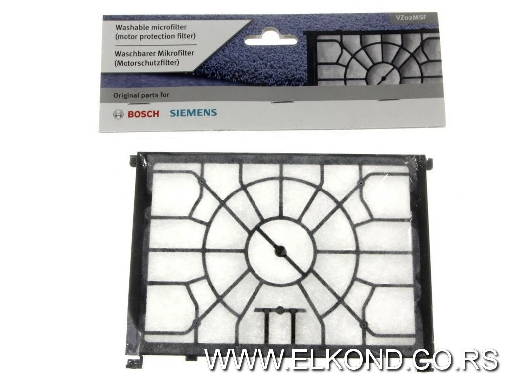 HEPA FILTER USISIVAČA BOSCH 00579421