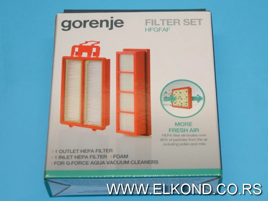 HEPA FILTER USISIVAČA GORENJE 731228 VCEB01GAWWF