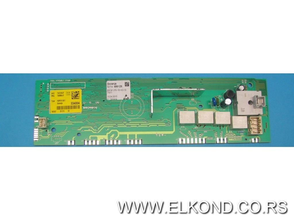 ELEKTRONIKA VEŠ MAŠINE W7203