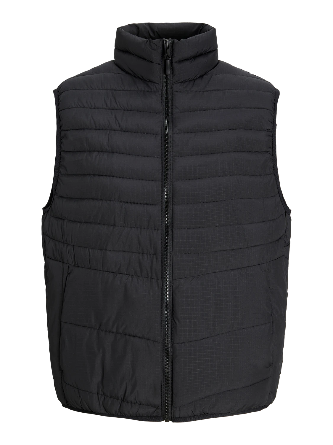 JACK & JONES Muški prsluk 12256987, Crni