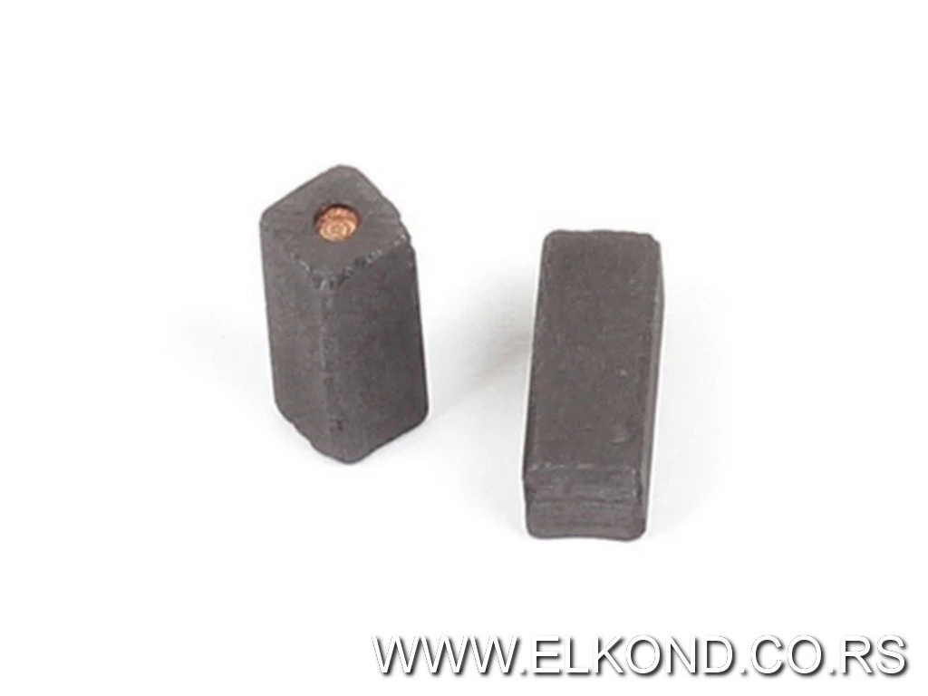 UGLJENA ČETKICA 6.3X6.3X16mm WOMAX 2/1 SET