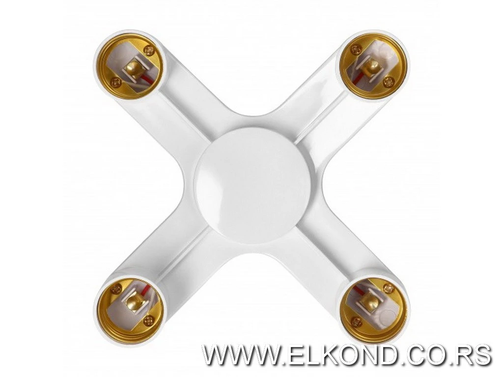 ADAPTER ZA GRLO SIJALICE E27/4XE27 VIRONE