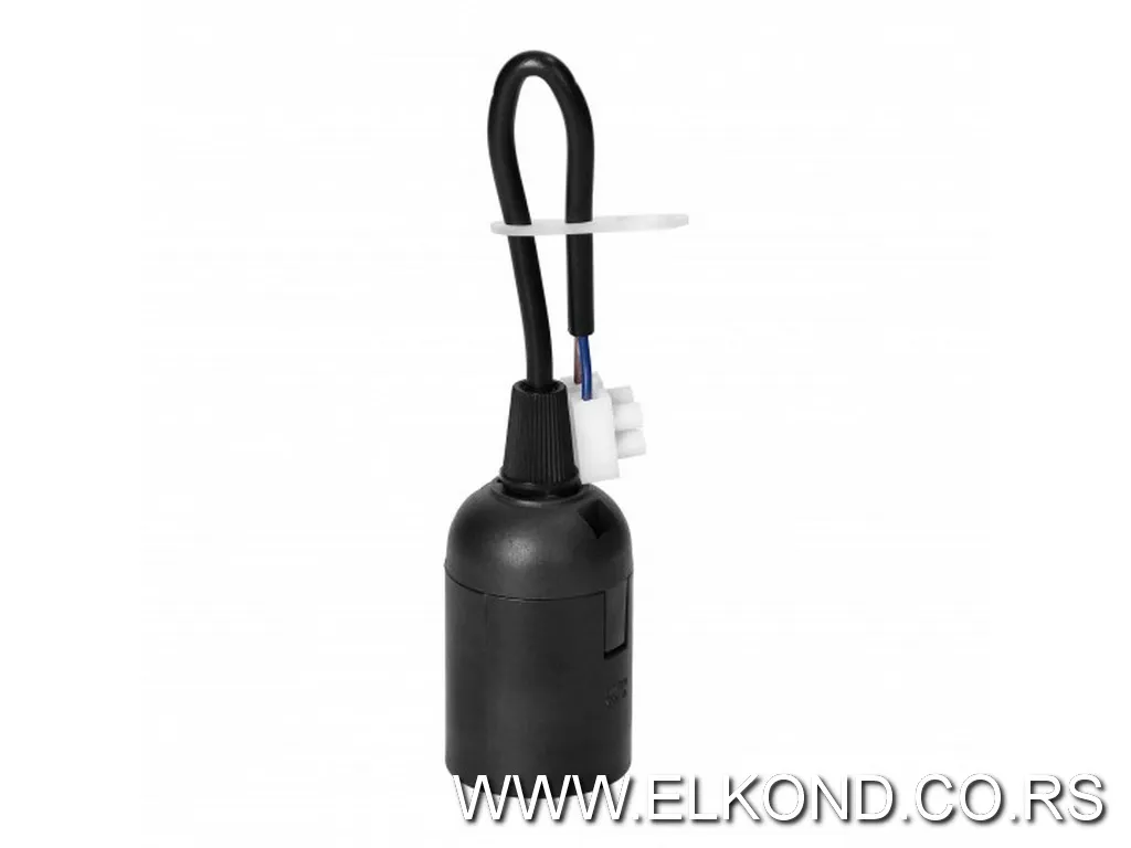 Grlo sijalice sa kablom E27 VIRONE LH/E27-20/B/PZ