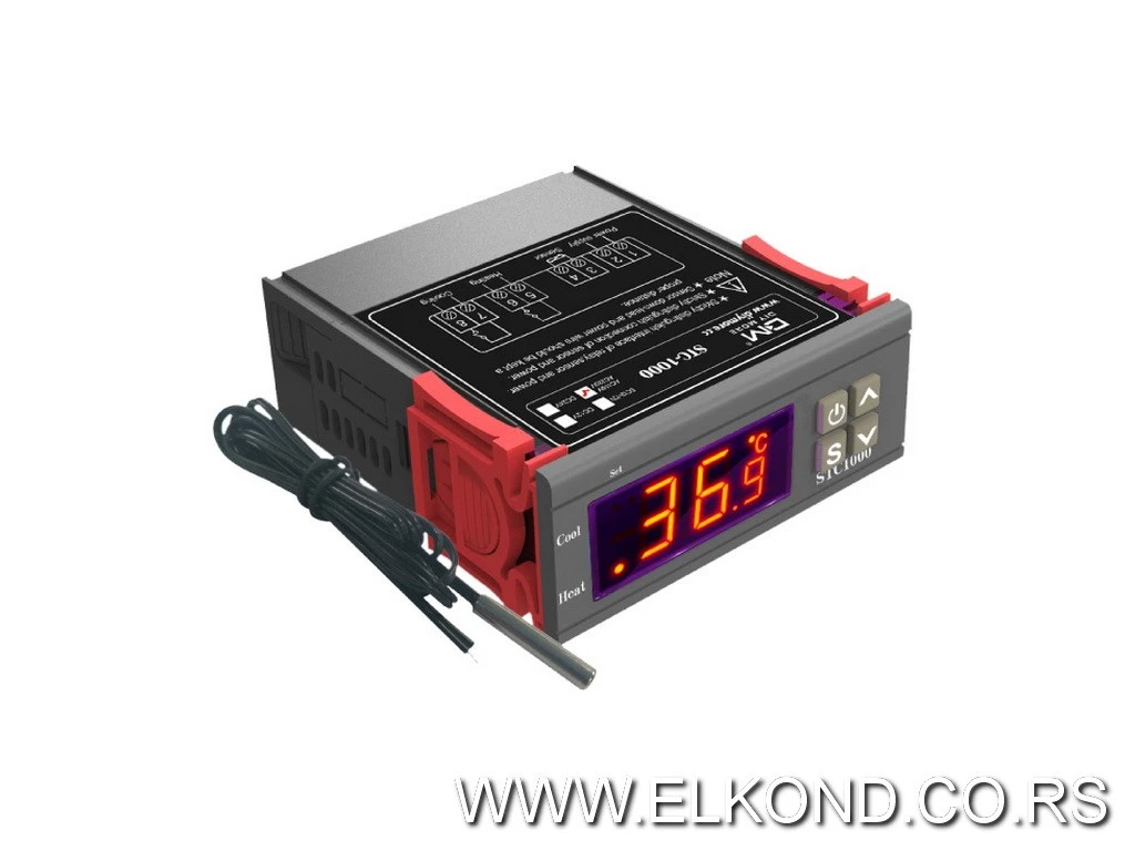 DIGITALNI TERMOSTAT -50/99.9C 230V AC STC-1000AC