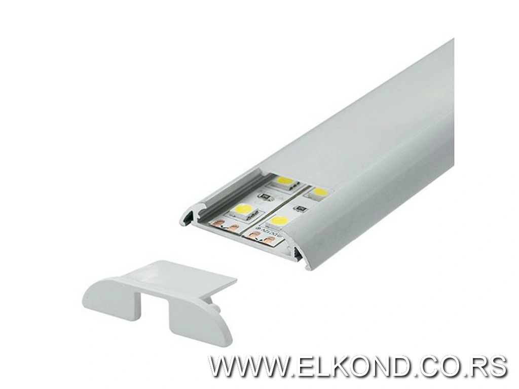 Alu profil set za led trake 39x8.6x2000 MITEA MA620