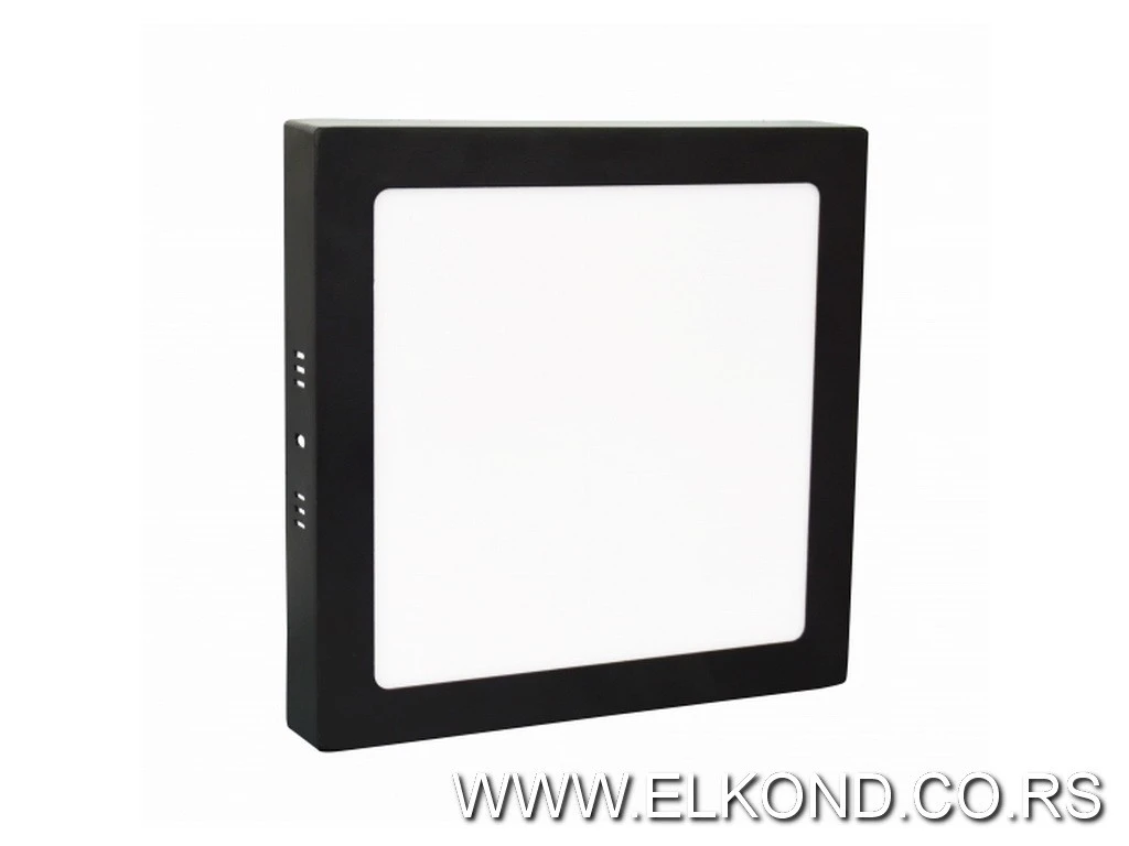 LED PANEL 18W 6500K 1500lm KVADRATNI NAGRADNI CRN