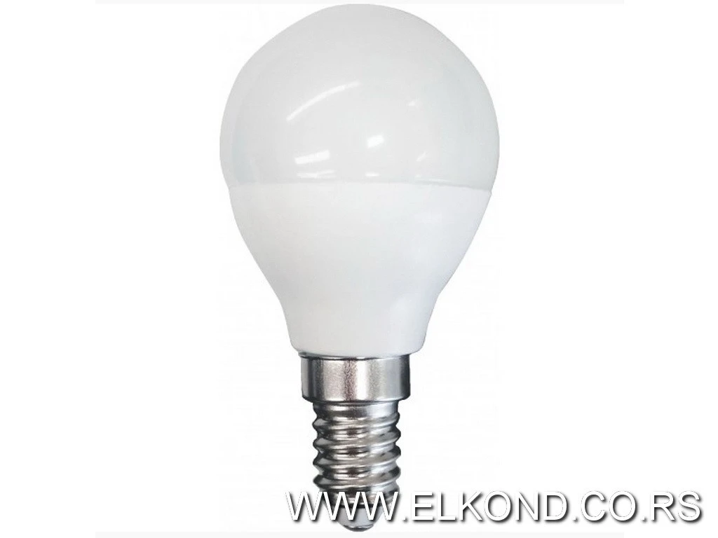 LED SIJALICA 5W E14 3000K G45 MITEA