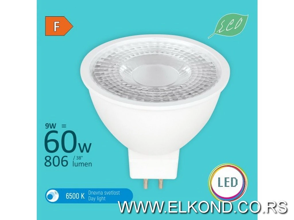 LED SIJALICA 9W GU5.3 6500K M2 MITEA ECO