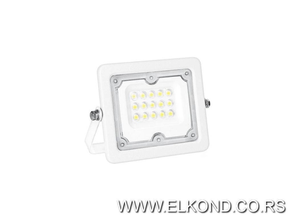 LED REFLEKTOR 10W 6500K 800lm BELI PROSTO LRFK02W-10/WH