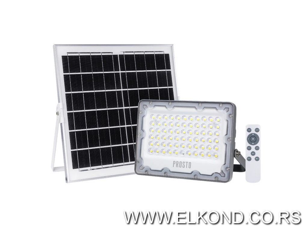 LED REFLEKTOR 10W 6500K SA SOLARNIM NAPAJANJEM