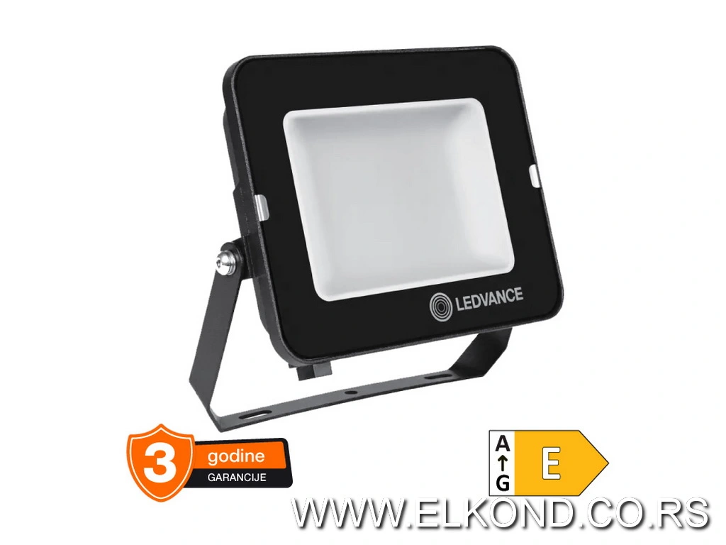 Led reflektor 50W 4000K 5000lm crni LEDVANCE