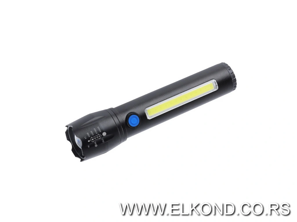 Baterijska led lampa 10W cob punjiva 800mAh PROSTO