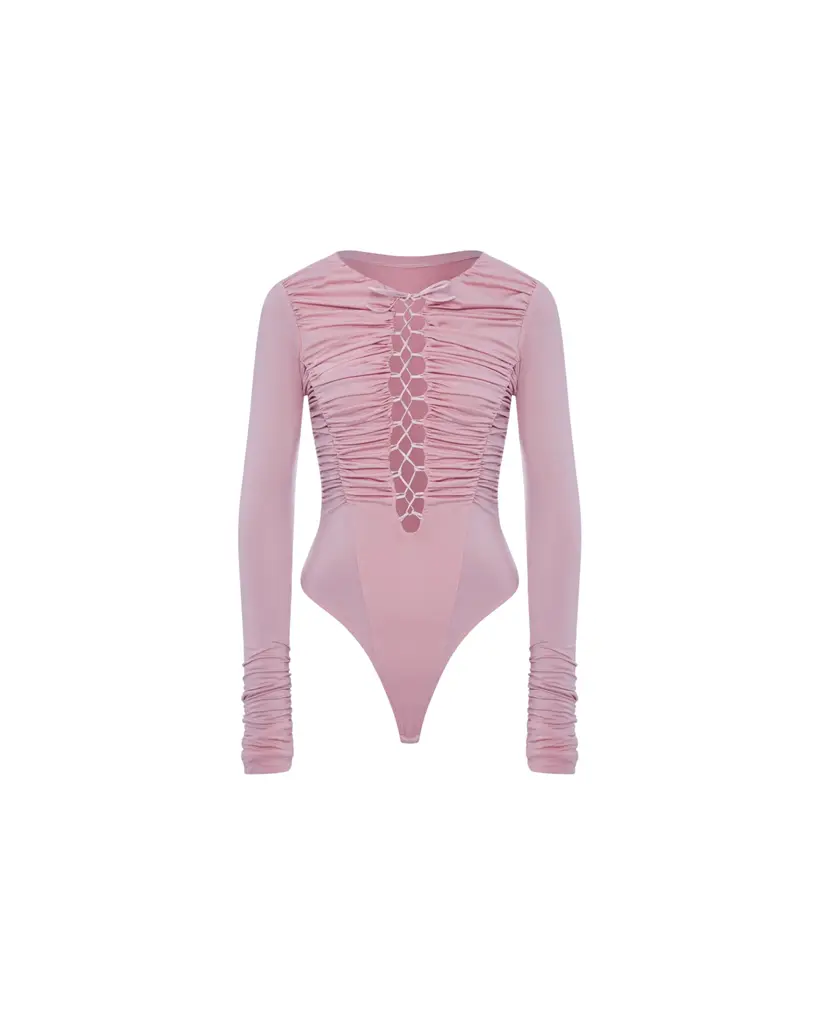 Embody Ženski bodi Hailey, Roze