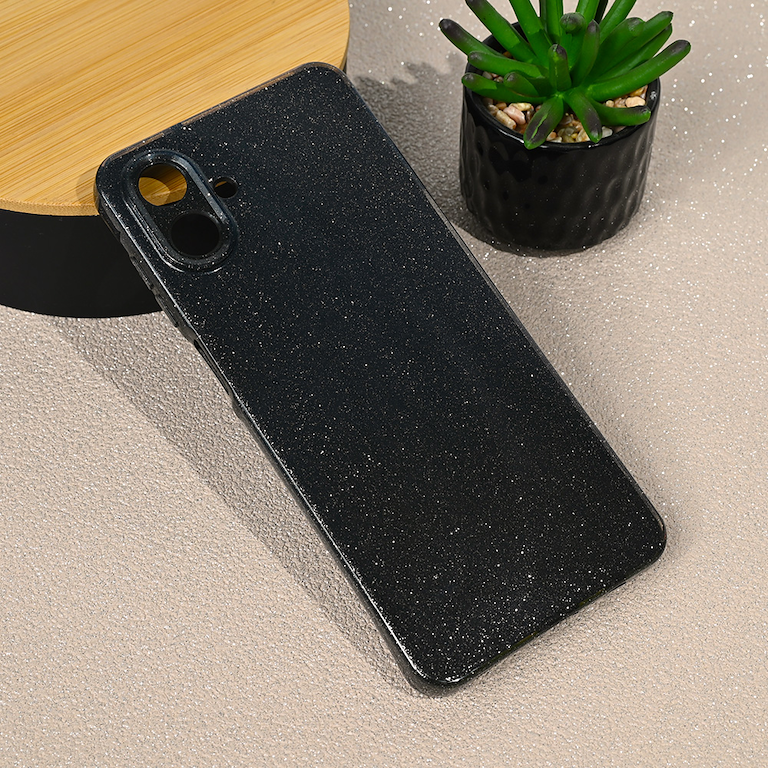 Zastitna maska (futrola) Sparkle Dust - Samsung A075F Galaxy A07 crna