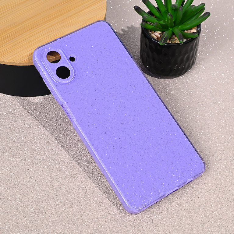 Zastitna maska (futrola) Sparkle Dust - Samsung A075F Galaxy A07 ljubicasta